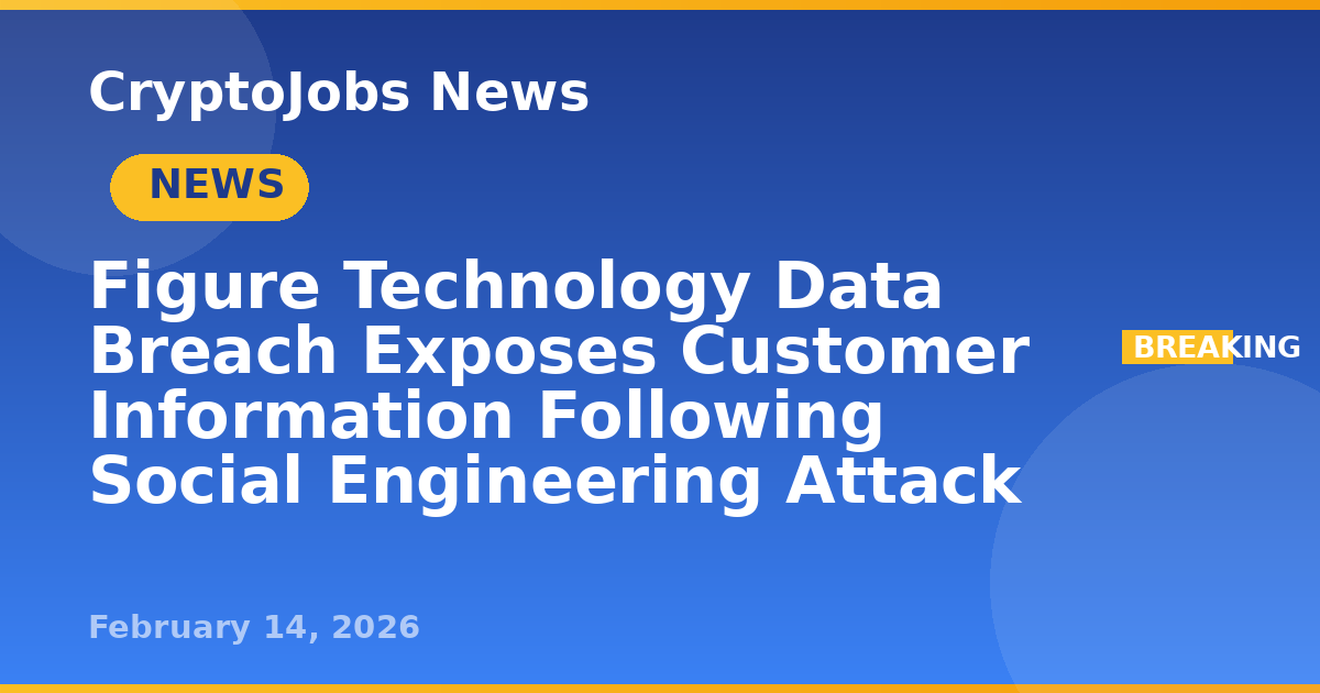Figure Technology Data Breach Exposes Customer Information Following ...