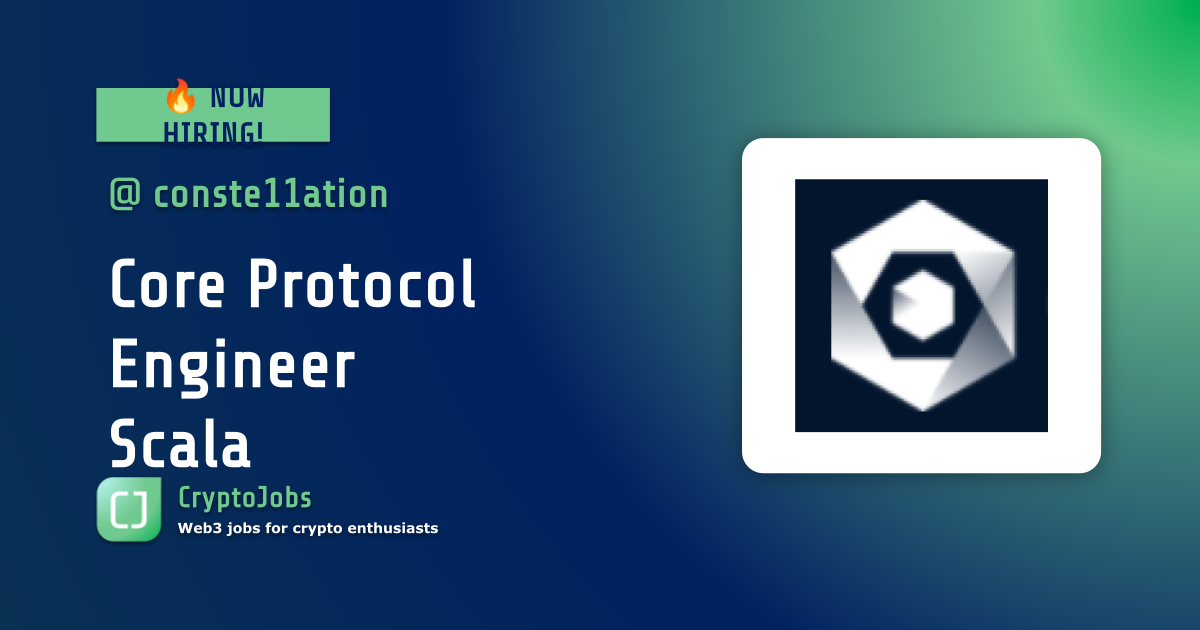 Core Protocol Engineer - Scala at Constellation Network | Remote