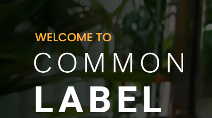 common label